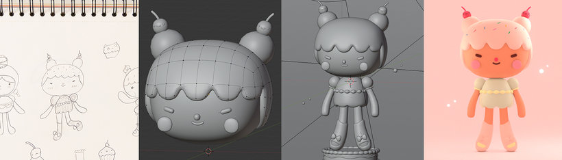 Noble Jabeth Wilson Demicercle How To Make 3d Characters In Blender Offre Plateau Griffe