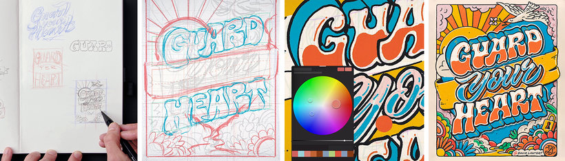 Curso online - Storytelling visual con lettering manual e ilustraciones ...