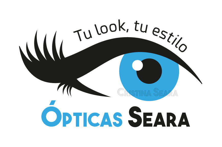 Logotipo Ópticas Seara | Domestika